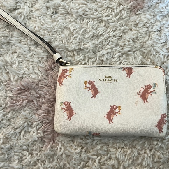 Bags | Coach Pig Wallet | Poshmark